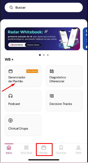 Gerenciador de Plantão! Vem conhecer a novidade do Afya Whitebook 🩺 – PEBMED